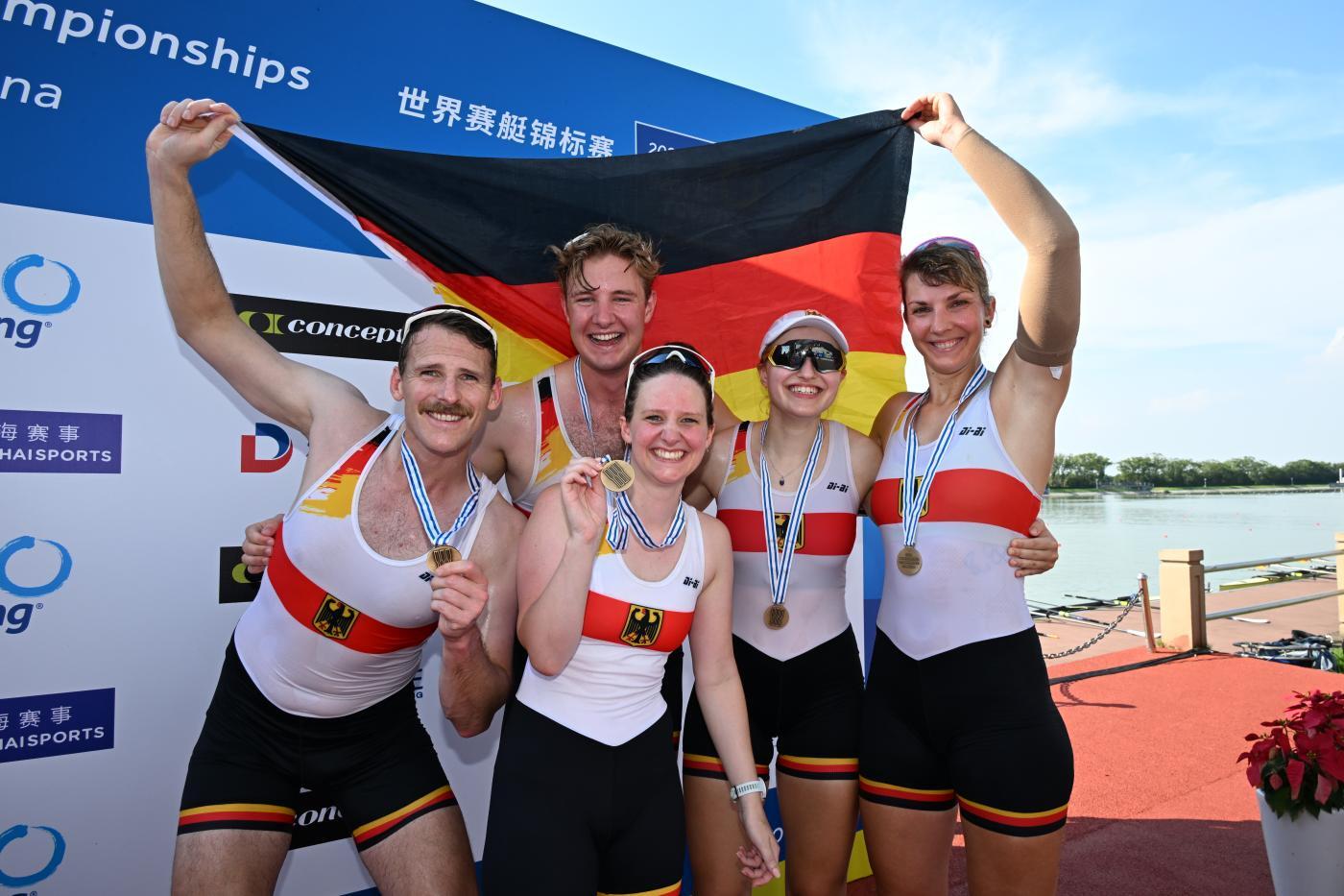 WM-Bronze für Hermine Krumbein im PR3 Mixed Vierer | BSN e.V.